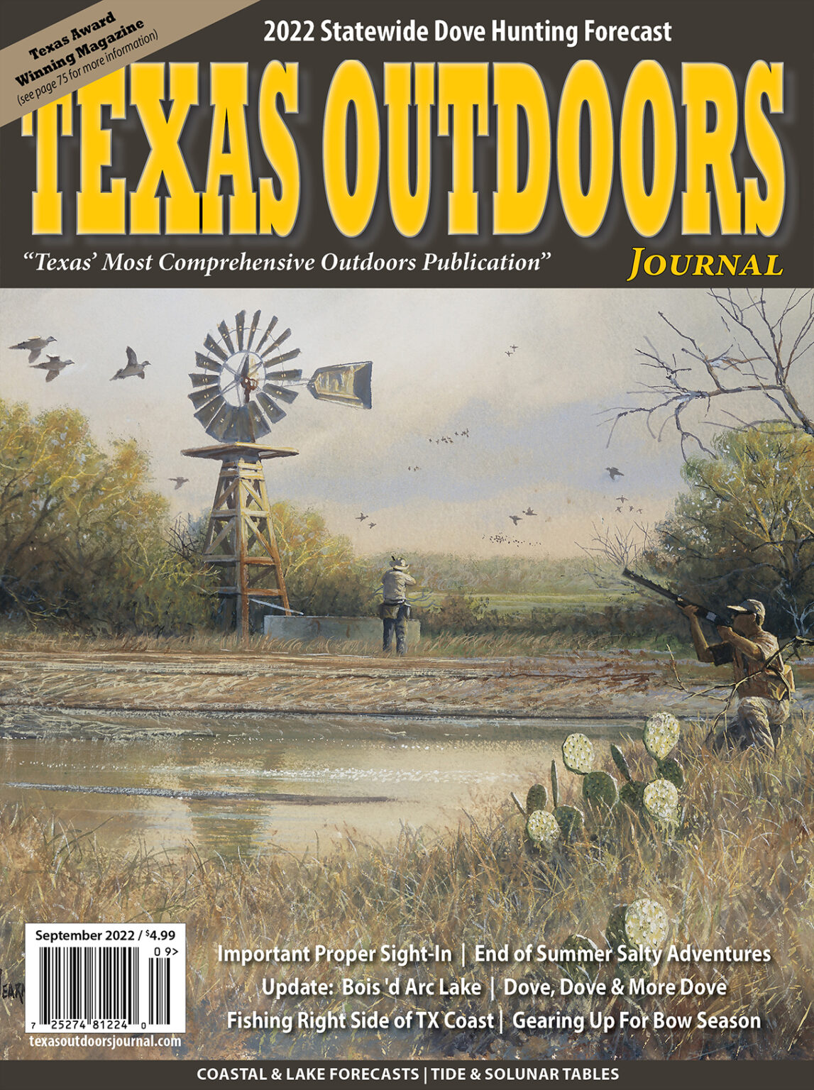 0922 Cover-thumbnail for website – Texas Outdoors Journal